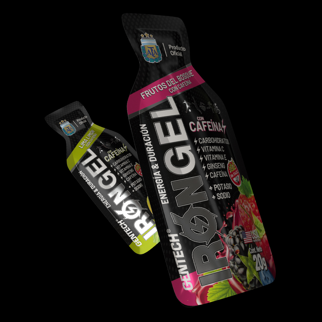 Iron Gel Gentech AFA - Gel Energético para no parar